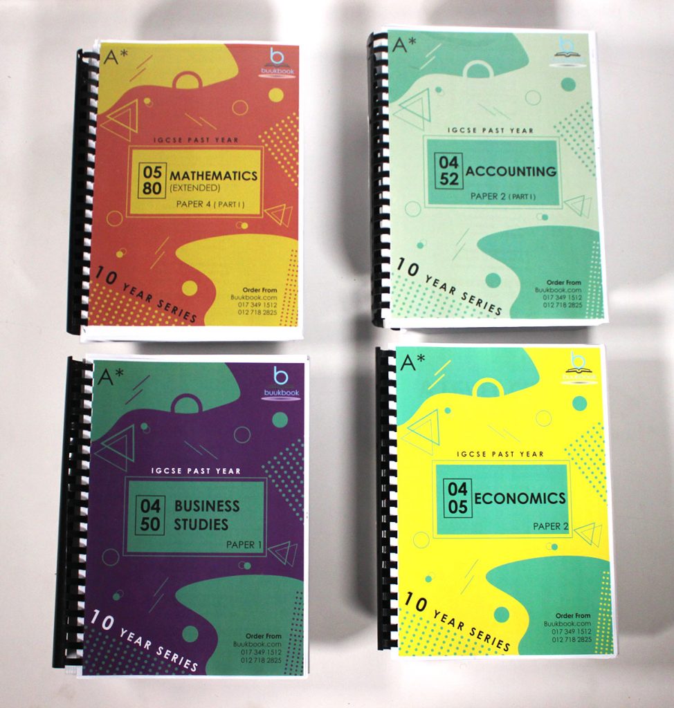 IGCSE Commerce Past Papers Package (10 Years Series) - BuukBook