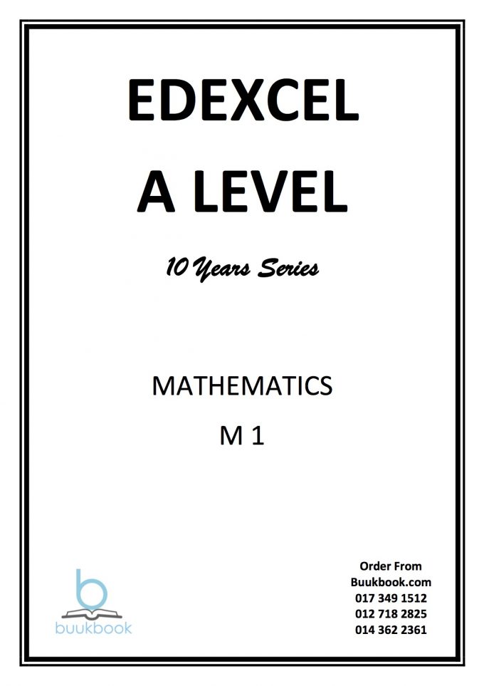 Edexcel A Level Past Year M1 – BuukBook