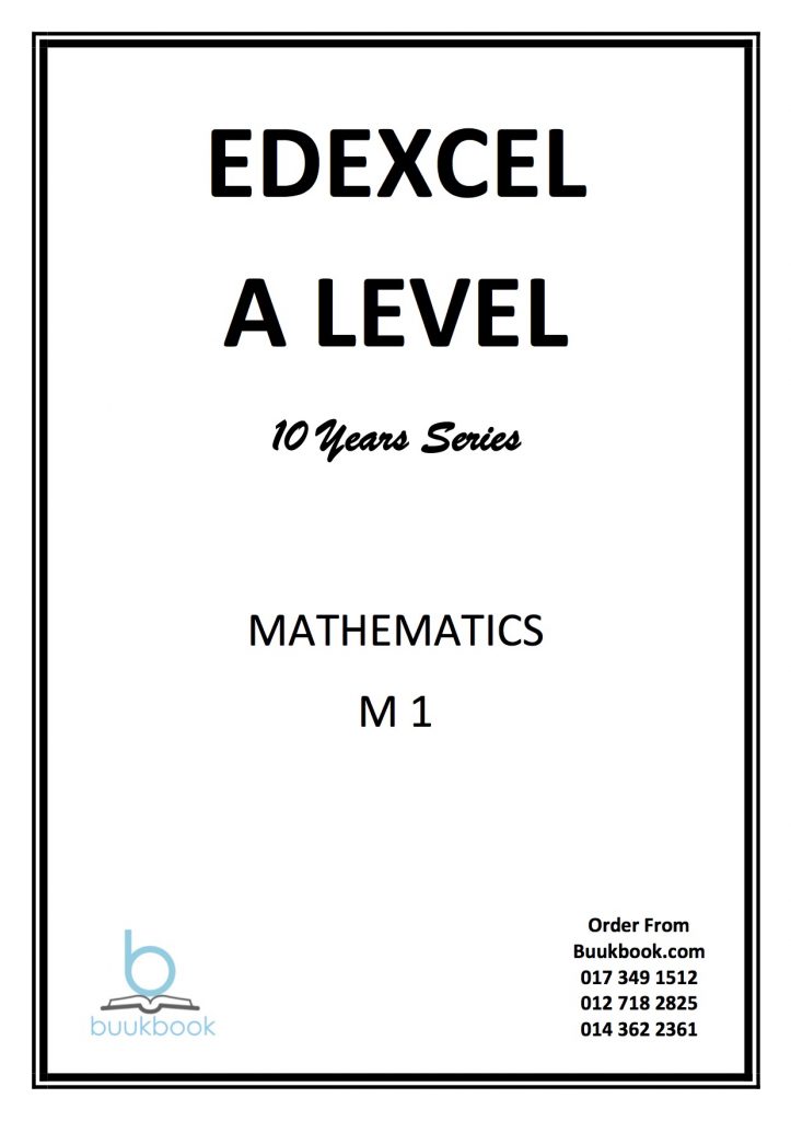 Edexcel A Level Past Year M1 - BuukBook